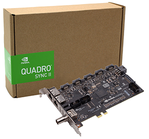 NVIDIA Quadro Sync II Synchronizacja kart RTX lub Quadro | Servodata